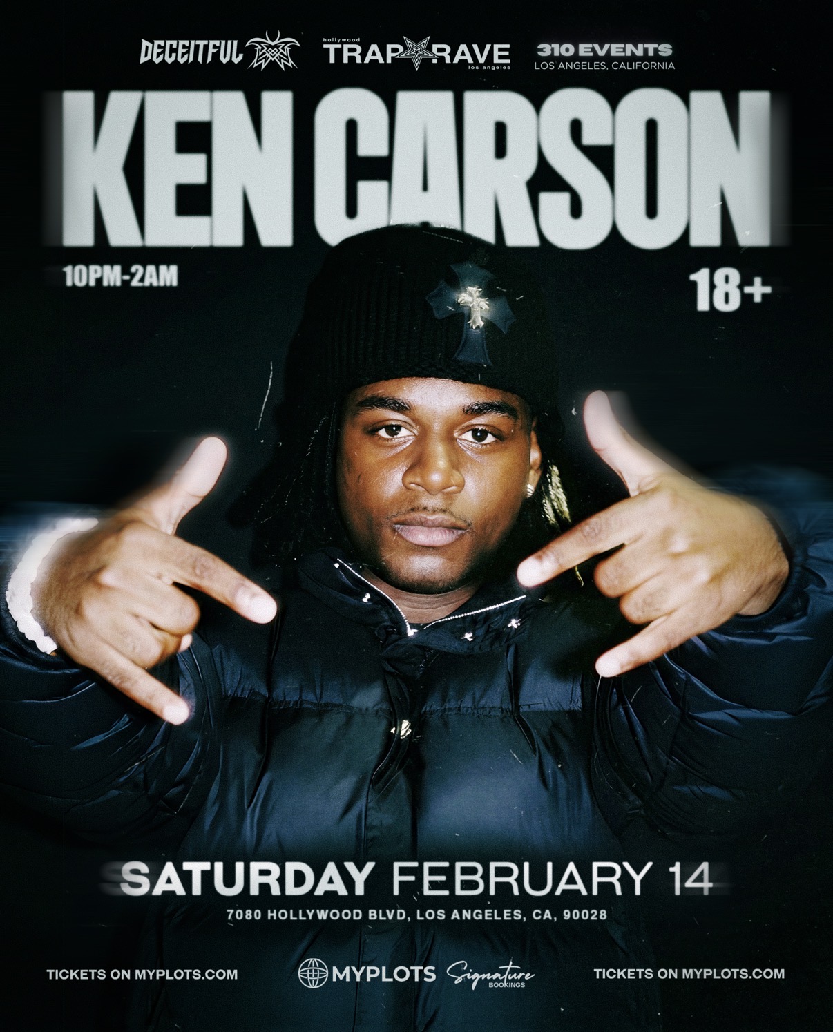 Ken Carson in Los Angeles - by Trap Rave, 310, & MyPlots