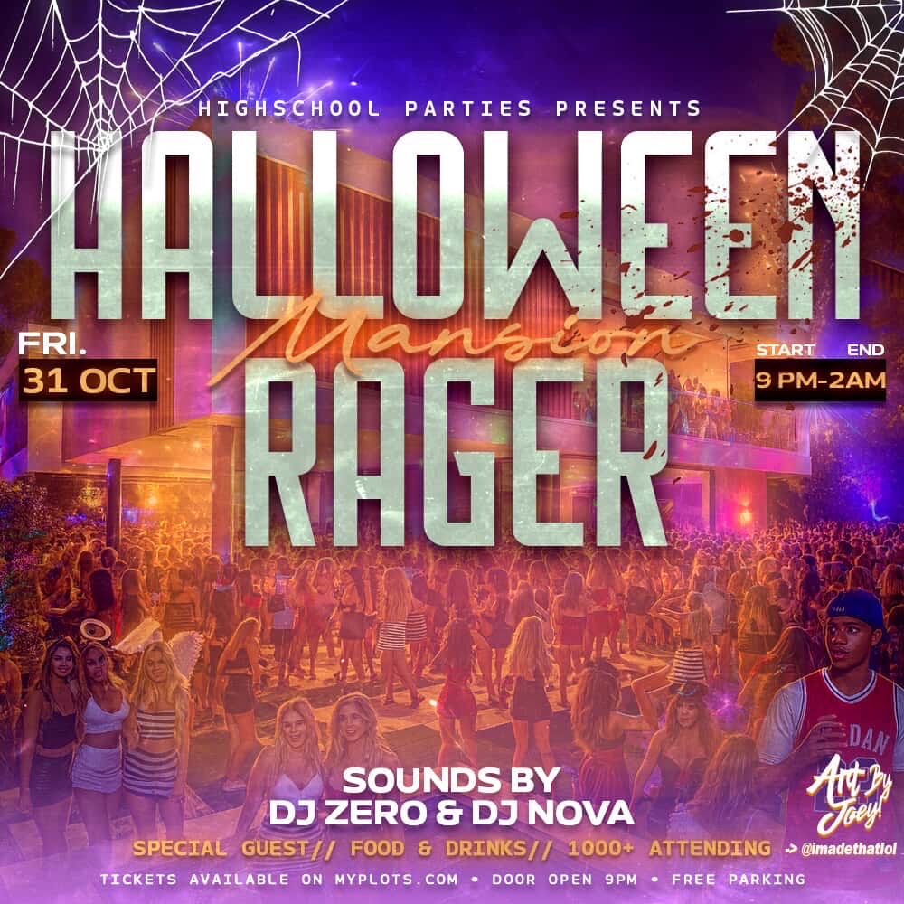 👻 CAPRI’S HALLOWEEN MANSION RAGER 🎃